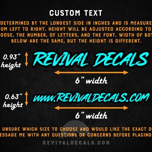 Custom Social Media Decal Personalized Stickers Instagram Facebook Tik ...