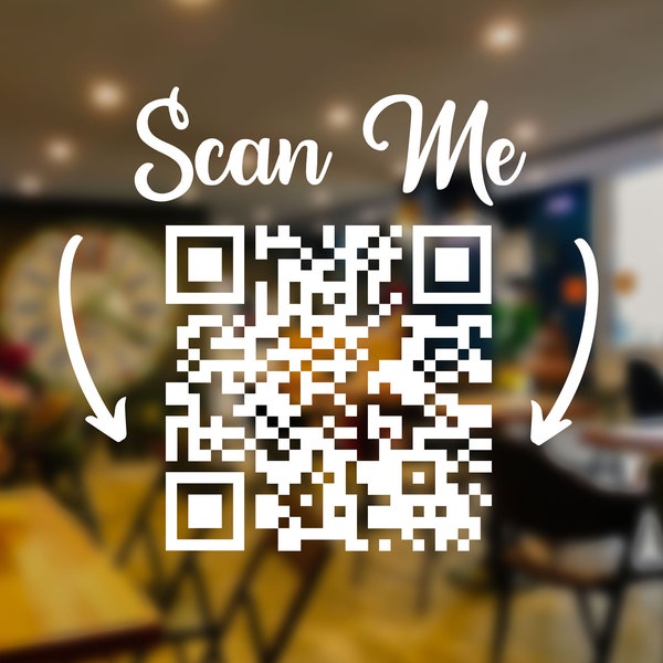 Scan Me Car Decal - Etsy