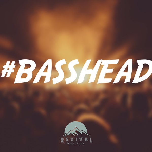 Basshead Decal - Etsy
