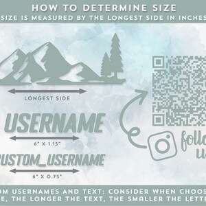 Custom QR Code Vinyl Decal Sticker Scan Me Car Truck - Etsy