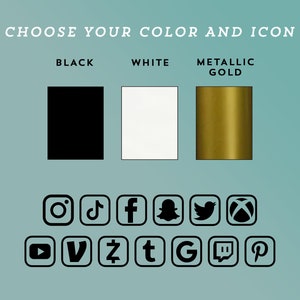 Custom QR Code Vinyl Decal Scan Me Small Business Sticker-personalized ...