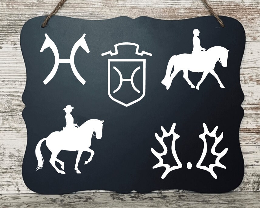 Stall Signs, Black Chalkboard, Scrolled Edge, Any Discipline - Etsy