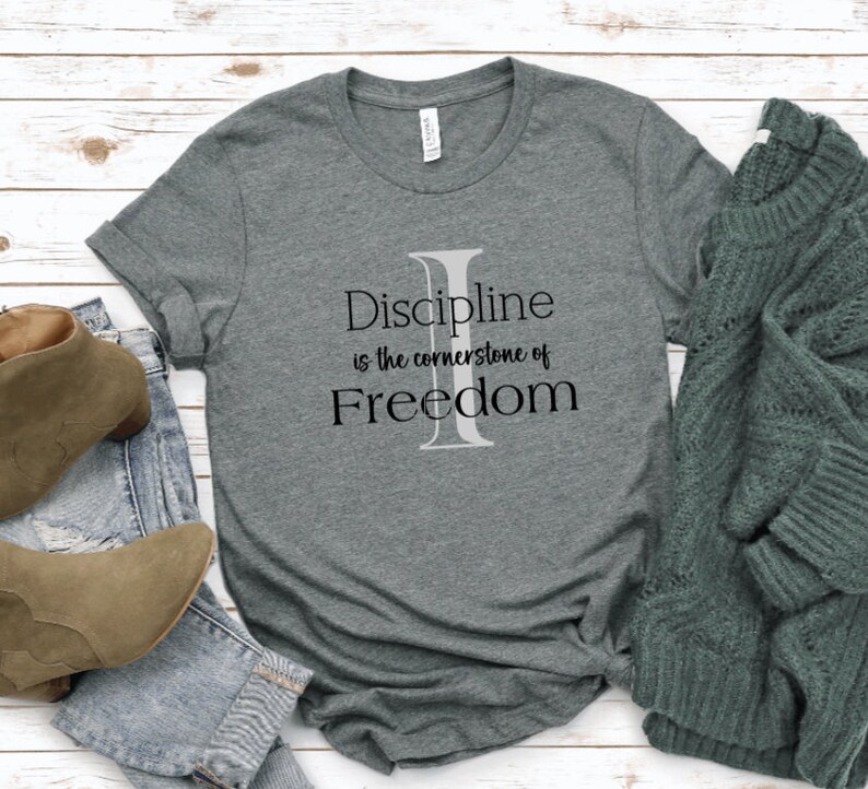 Discipline is the Cornerstone of Freedom Homeschool Shirt - Etsy