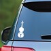 Violin or Viola Car Decal | Viola Window Sticker | Violin Bumper ...
