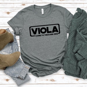 Viola T-shirt No It's Not A Violin Alto Clef Gift Tee - Etsy