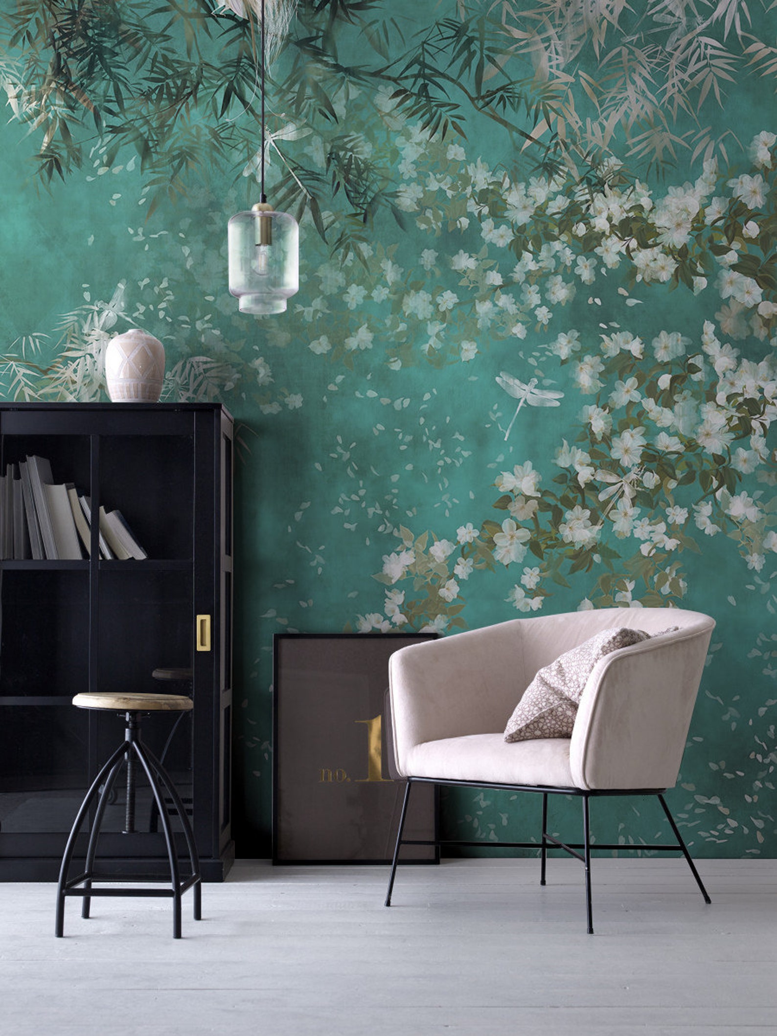 Chinoiserie Wallpaper Seamless Pattern Home Decor Wall - Etsy UK
