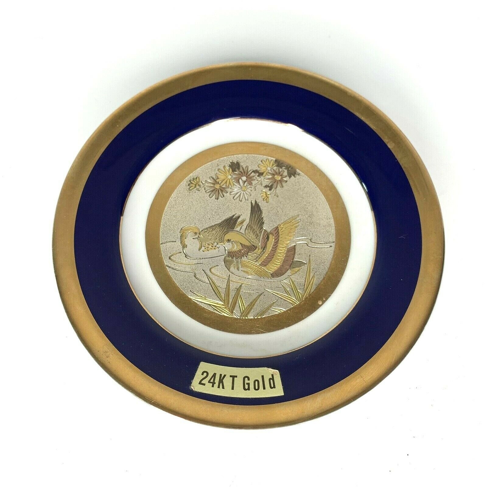 Vintage Japan the Art of Chokin 24K Gold Edged - Etsy