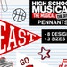 High School Musical Banner HSMTMTS Alphabet Banner East High Wildcats ...