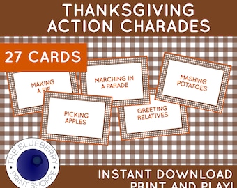 Thanksgiving Taboo Classroom Game Class Party Family Fun | Etsy
