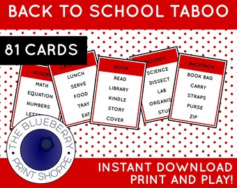 Family Taboo Game - Etsy