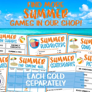 Summer Find Someone Who Icebreaker Game | Fun Summer Icebreaker ...