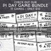 Pi Day Think Fast 3-14 Pi Day Game Classroom Game Pi Party Printable ...