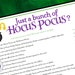 Hocus Pocus Game Bundle | 5 PRINTABLE Games | Hocus Pocus Watch Party ...