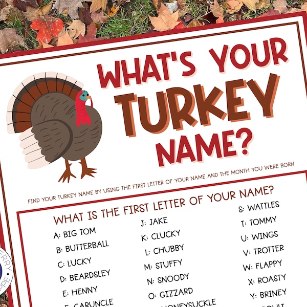 Thanksgiving Turkey - Etsy