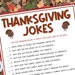 Thanksgiving Jokes | Thanksgiving Game | Friendsgiving | Fun Kids Table ...