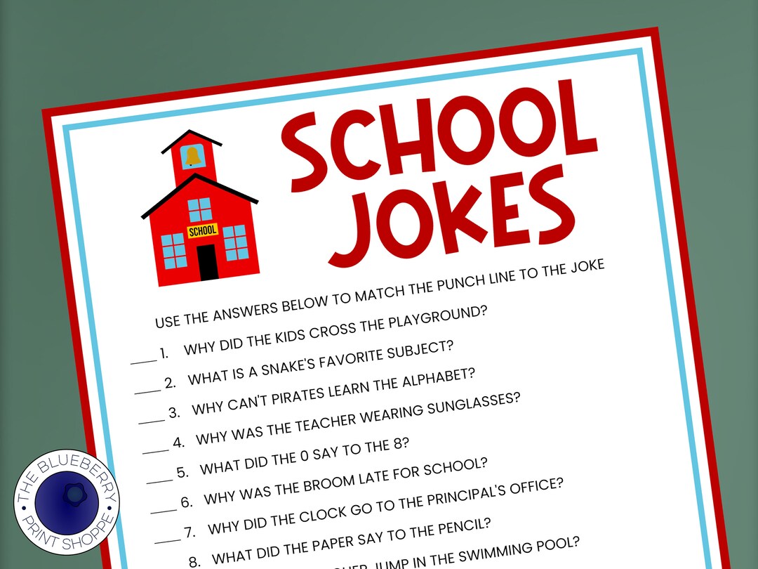Back to School Jokes | Back to School Game | School Riddles | First Day ...