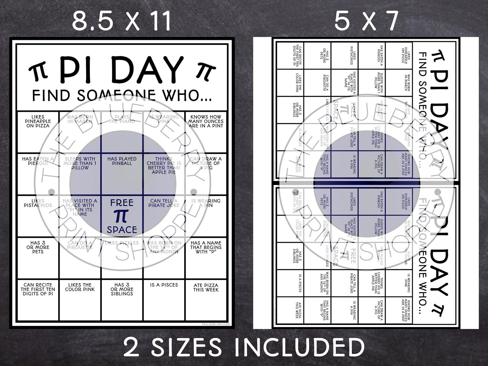 Pi Day Game | Find Someone Who... | 3-14 | Pi Day Game | Classroom Game ...