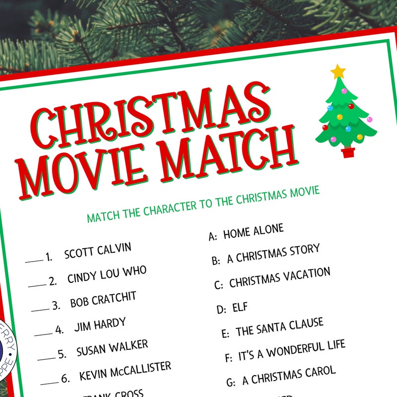 Christmas Movie Jeopardy - Etsy