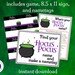 Hocus Pocus Game What's Your Hocus Pocus Name Game With NAME TAGS ...