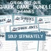 Sharks 7 Game Bundle Shark Games Shark Theme Activities Shark Week ...