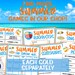What's Your Summer Name Game WITH NAMETAGS & SIGN Summer Name Generator ...