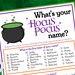 Hocus Pocus Game What's Your Hocus Pocus Name Game With NAME TAGS ...