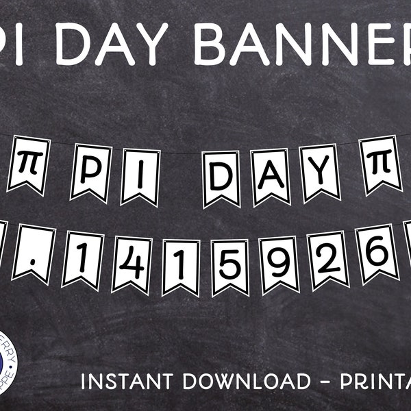 Pi Day Decorations - Etsy