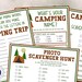 Camping 14 Game Bundle | Camping Games | Camping Theme Birthday Party ...