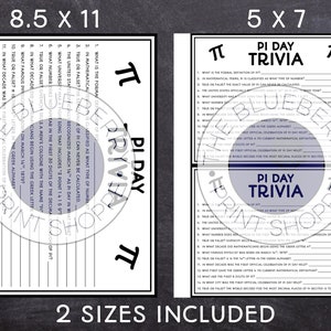 Pi Day Game | Pi Day Trivia | 3-14 | Pi Day Activity | Classroom Game ...