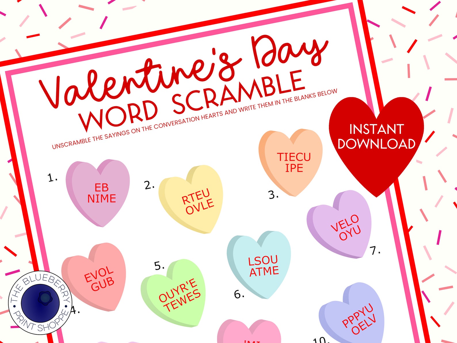 Valentine's Day Game | Class Party | Valentine's Game for Kids ...