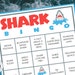 Shark Week Bingo Game 10 Bingo Cards Play While Watching Shark Week ...