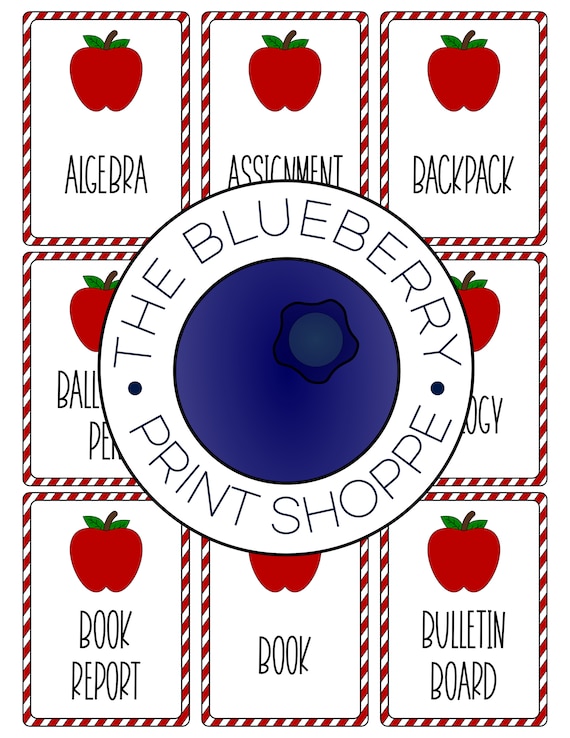 Palabras De Pictionary Para Imprimir Juego Imprimible De Graduación