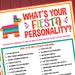 Fiesta What's Your Personality Game WITH NAMETAGS & SIGN | Fun Fiesta ...