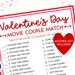 Valentine's Day Printable Game Charades Pictionary - Etsy