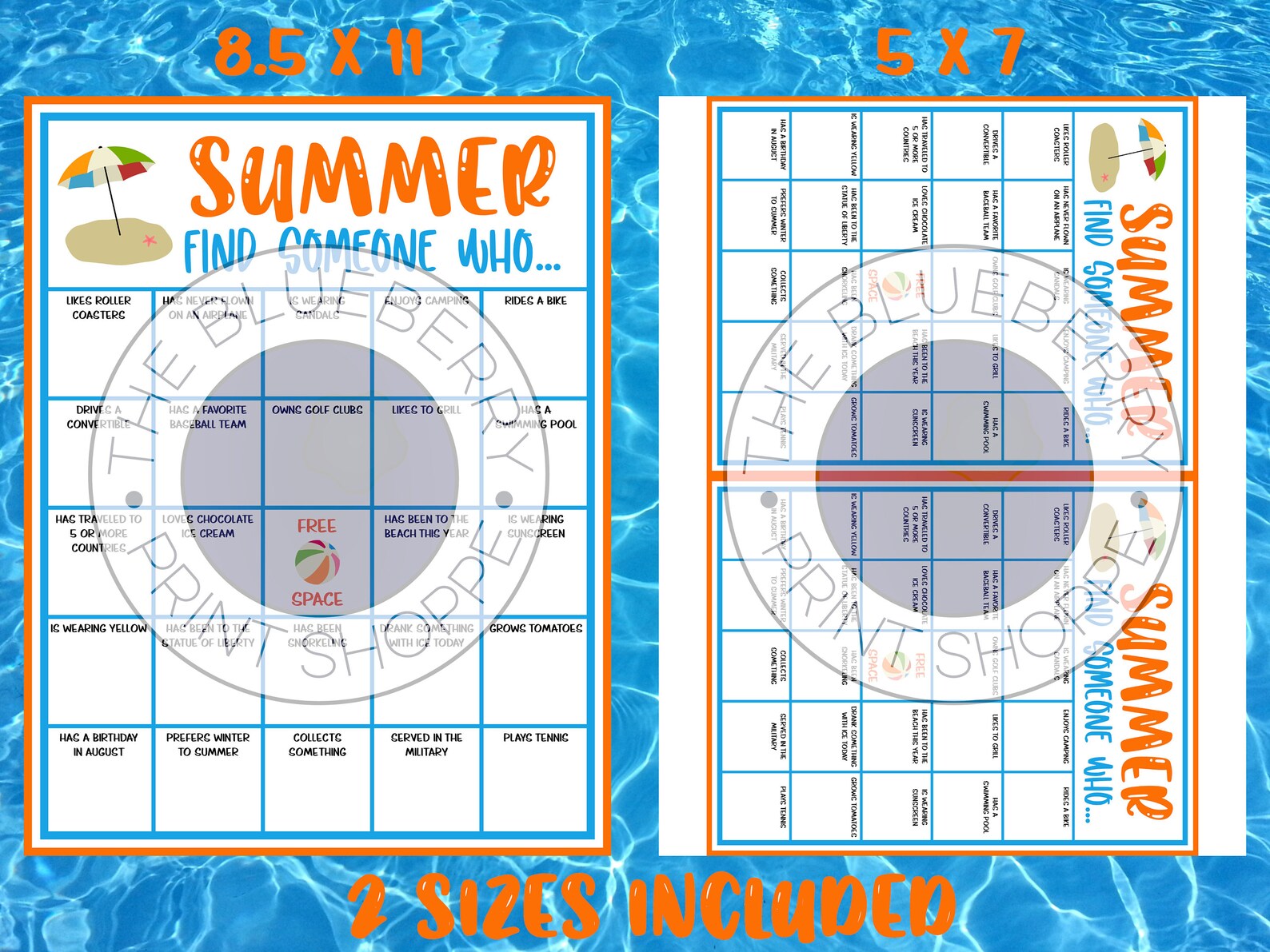 Summer Find Someone Who Icebreaker Game | Fun Summer Icebreaker ...
