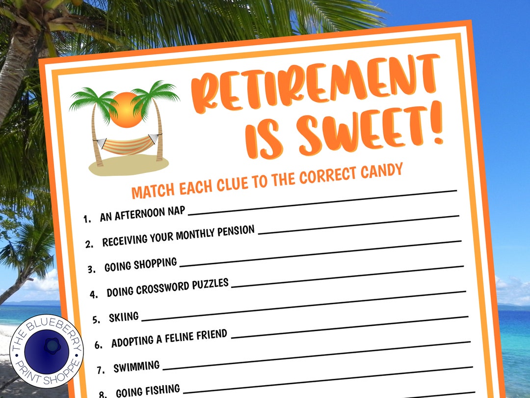 Retirement Game | Candy Match Game | Retirement is Sweet Matching Game ...