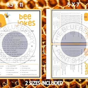 Bee Jokes | Bee Party Game | Bee Day Activity | Bee Theme Shower ...