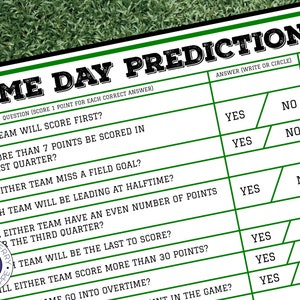 Game Day Predictions - Football Predictions - Prop Bets - Football ...