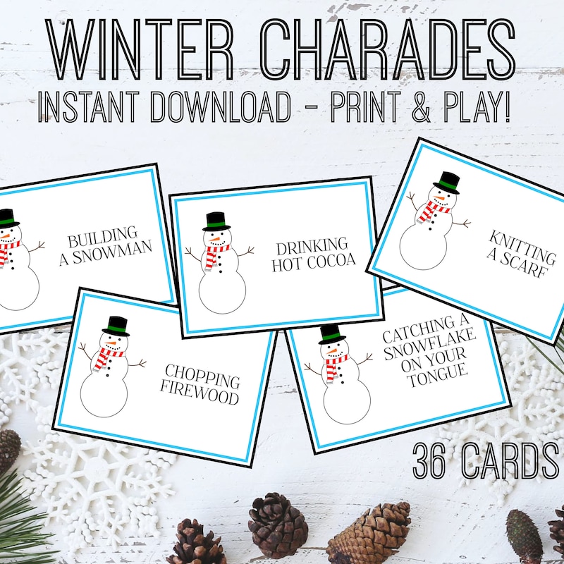 Christmas Pictionary - Etsy