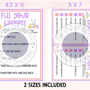 Easter Game Easter Egg Exchange Game Candy Dice Game Fun - Etsy