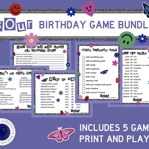 Olivia Rodrigo Birthday Decor - Etsy