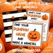 What's Your Pumpkin Name Game WITH NAMETAGS & SIGN | Pumpkin Carving ...