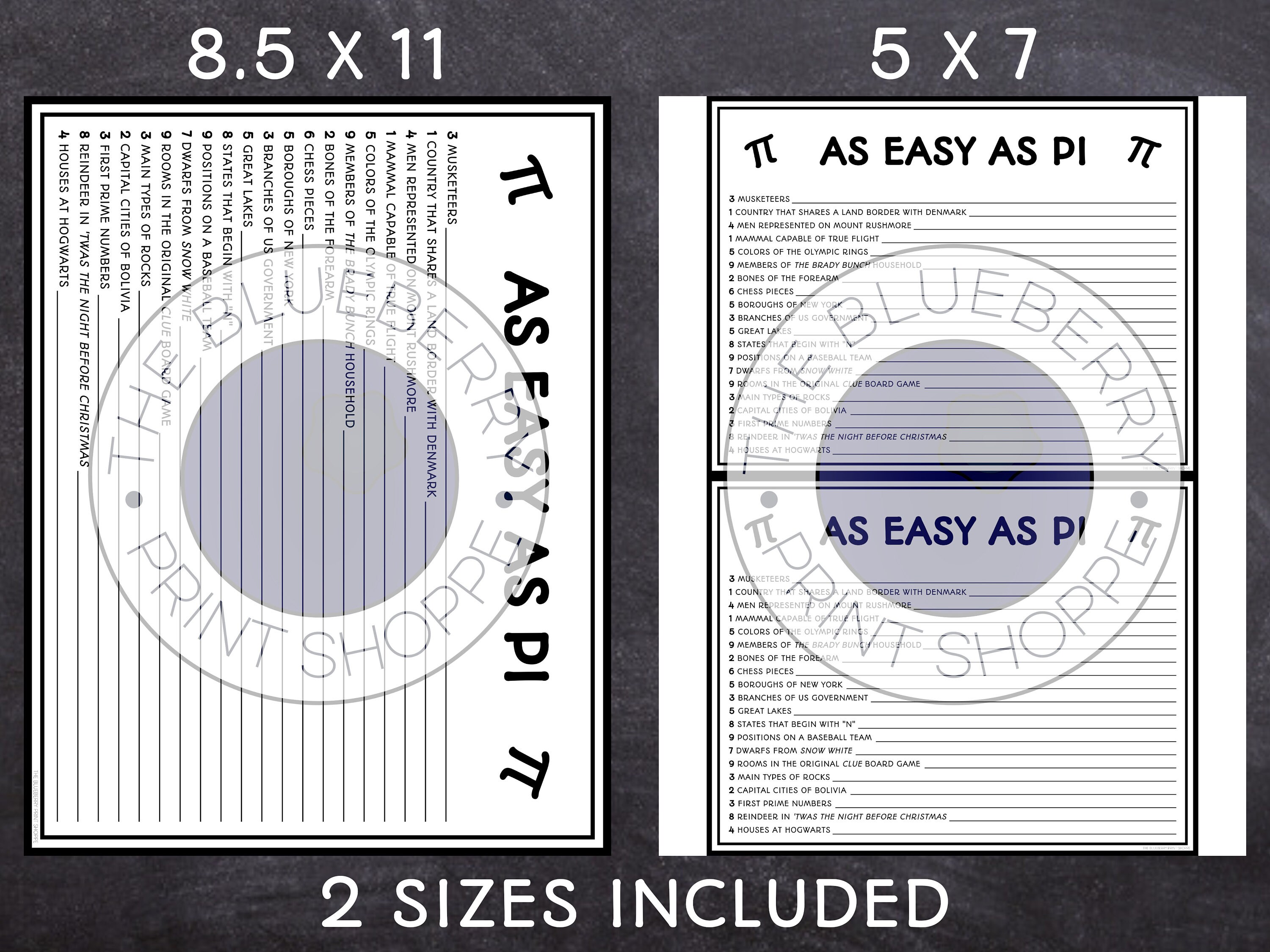 Pi Day Game | Trivia | 3-14 | Pi Day Game | Pi Day Activity | Classroom ...