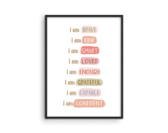 Am I Chart Classroom - Etsy