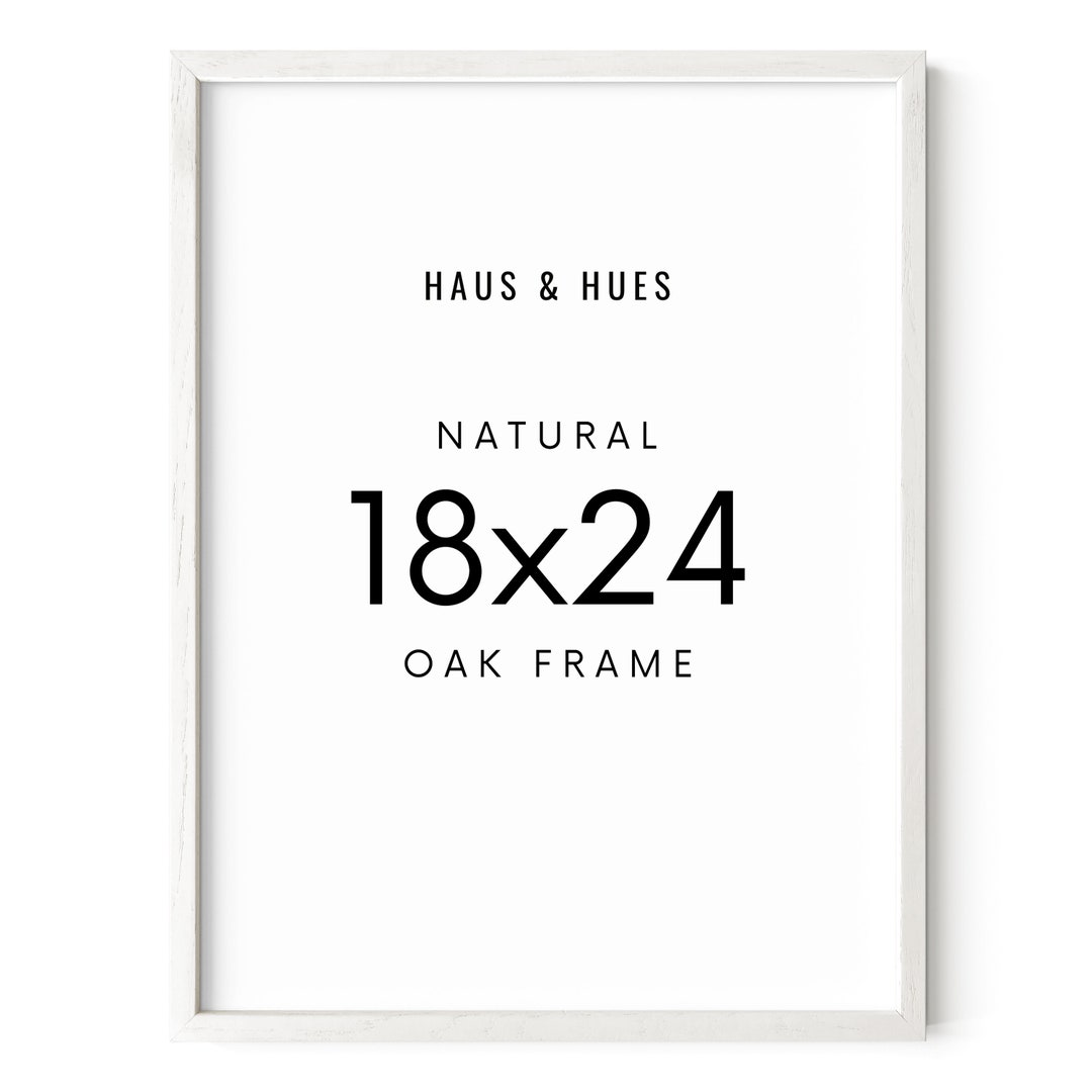 Haus and Hues White 18 X 24 Poster Frame - Set of 1 18 X 24 Picture ...