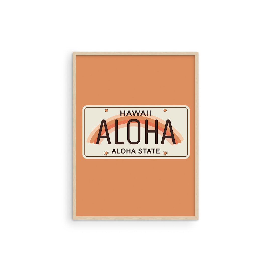 Aloha Signs Art - Etsy