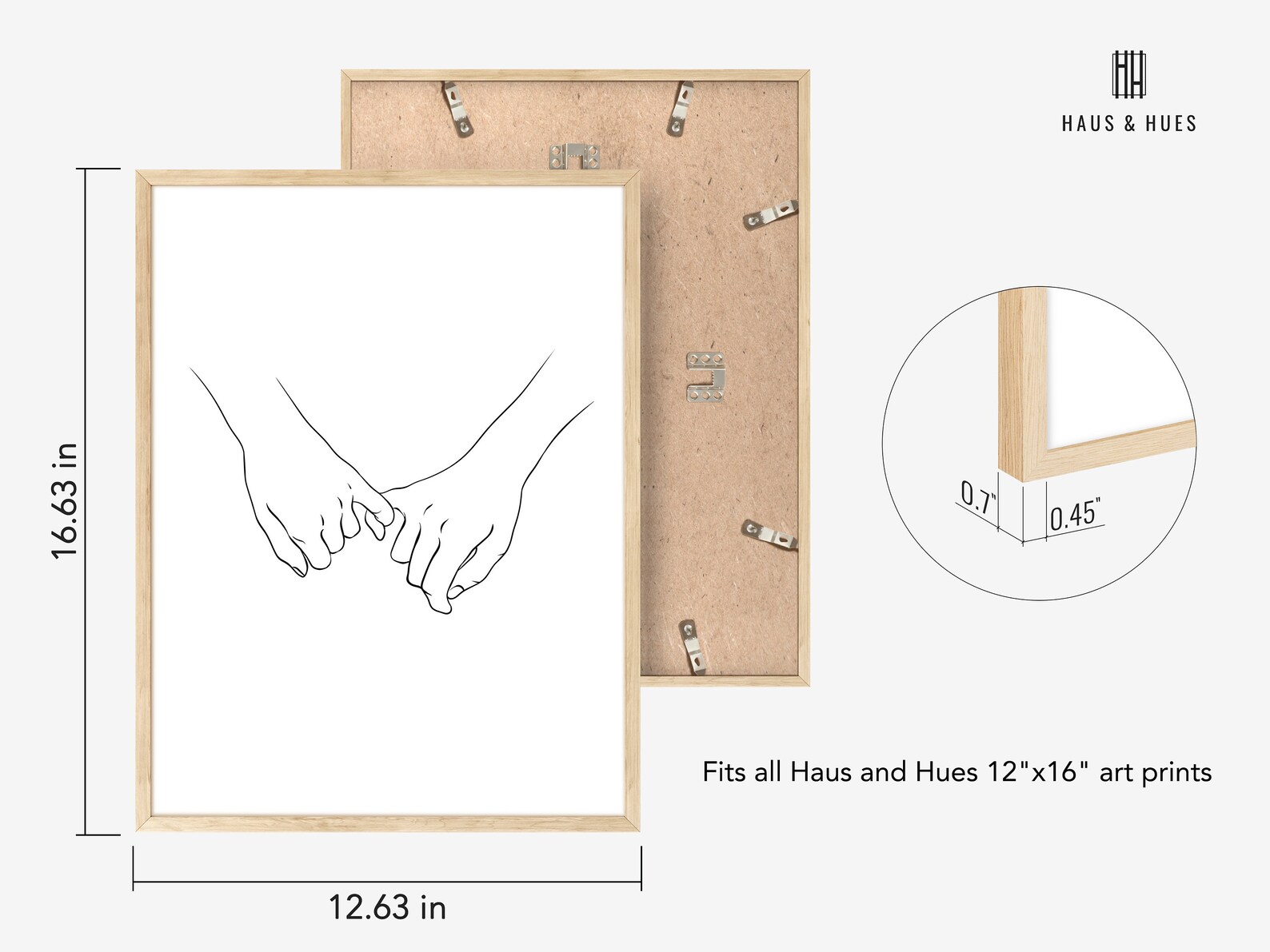 Pinky Promise Wall Art Line Drawings by Haus & Hues Holding - Etsy