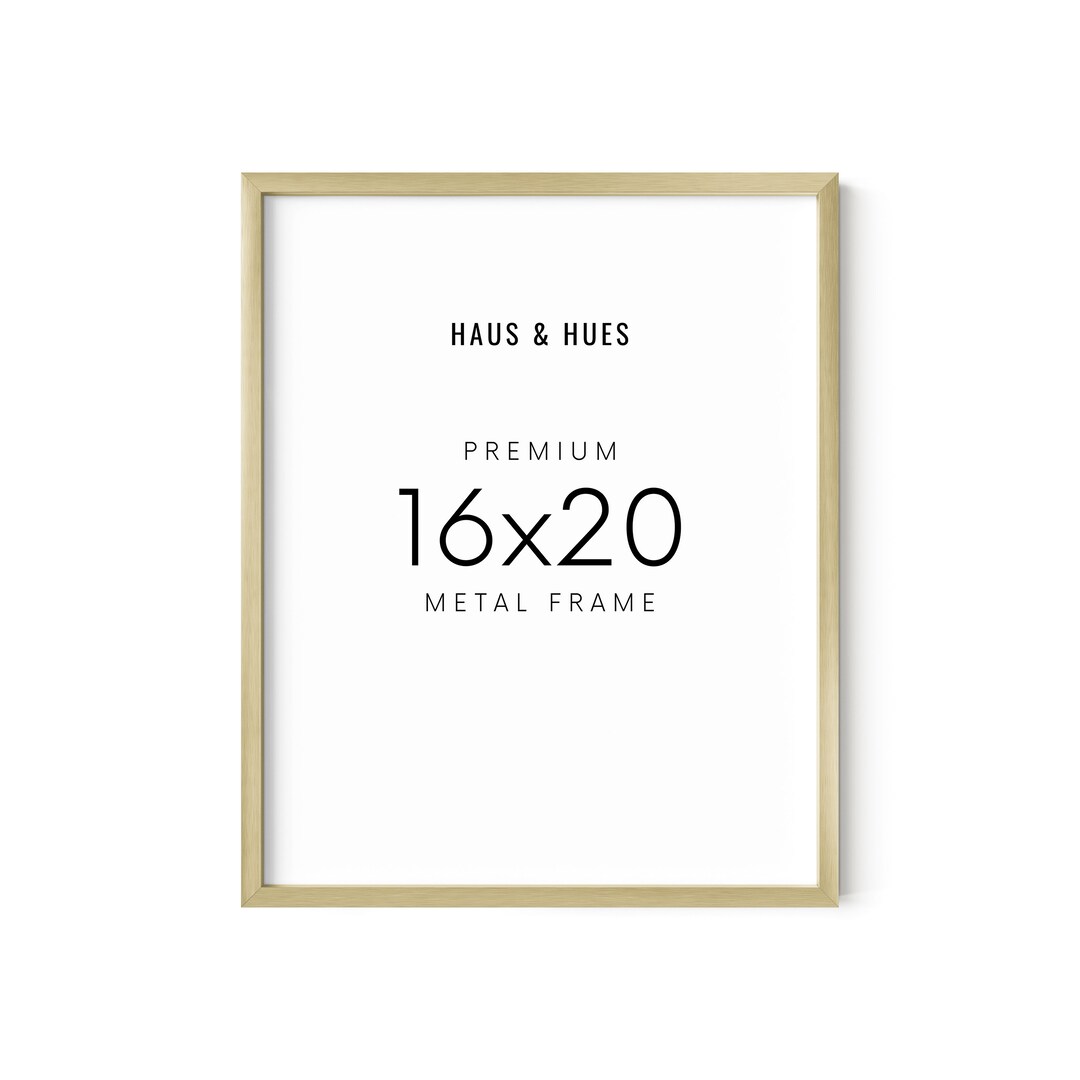Haus and Hues 16x20 Gold Picture Frame - Set of 1 Picture Frame ...