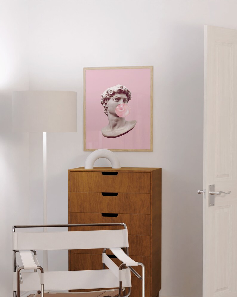 David Pink Bubble Gum - Etsy