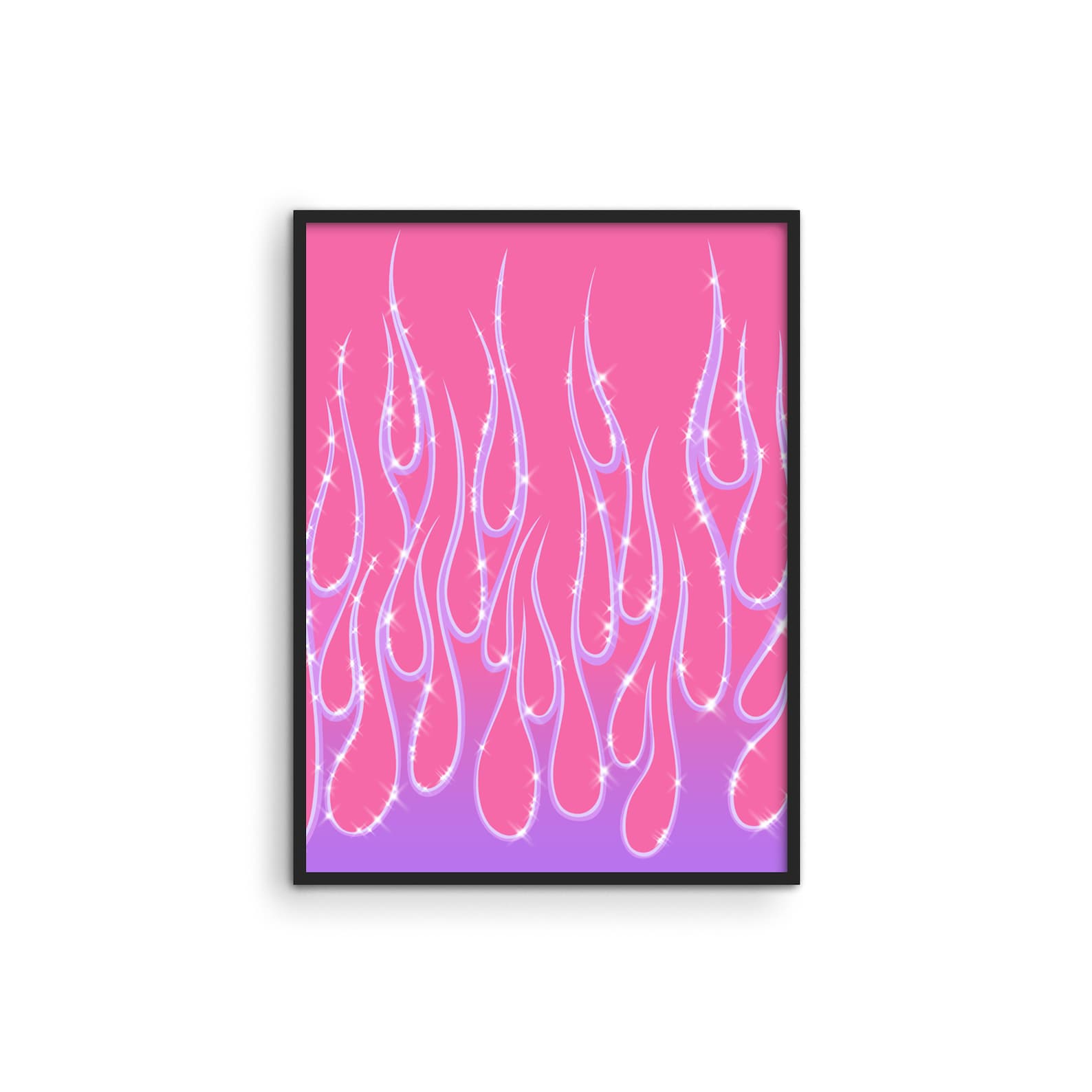 Haus and Hues Pink Pictures Wall Decor Indie Posters for | Etsy